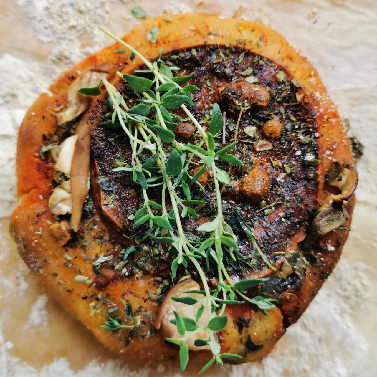 Rooted Everyday MedFoodHeroes Recipe - Boletus Mushroom Bread